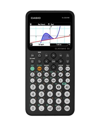 Casio fx-CG100 Advanced Graphic Calculator - Colour Screen - A-Levels ...