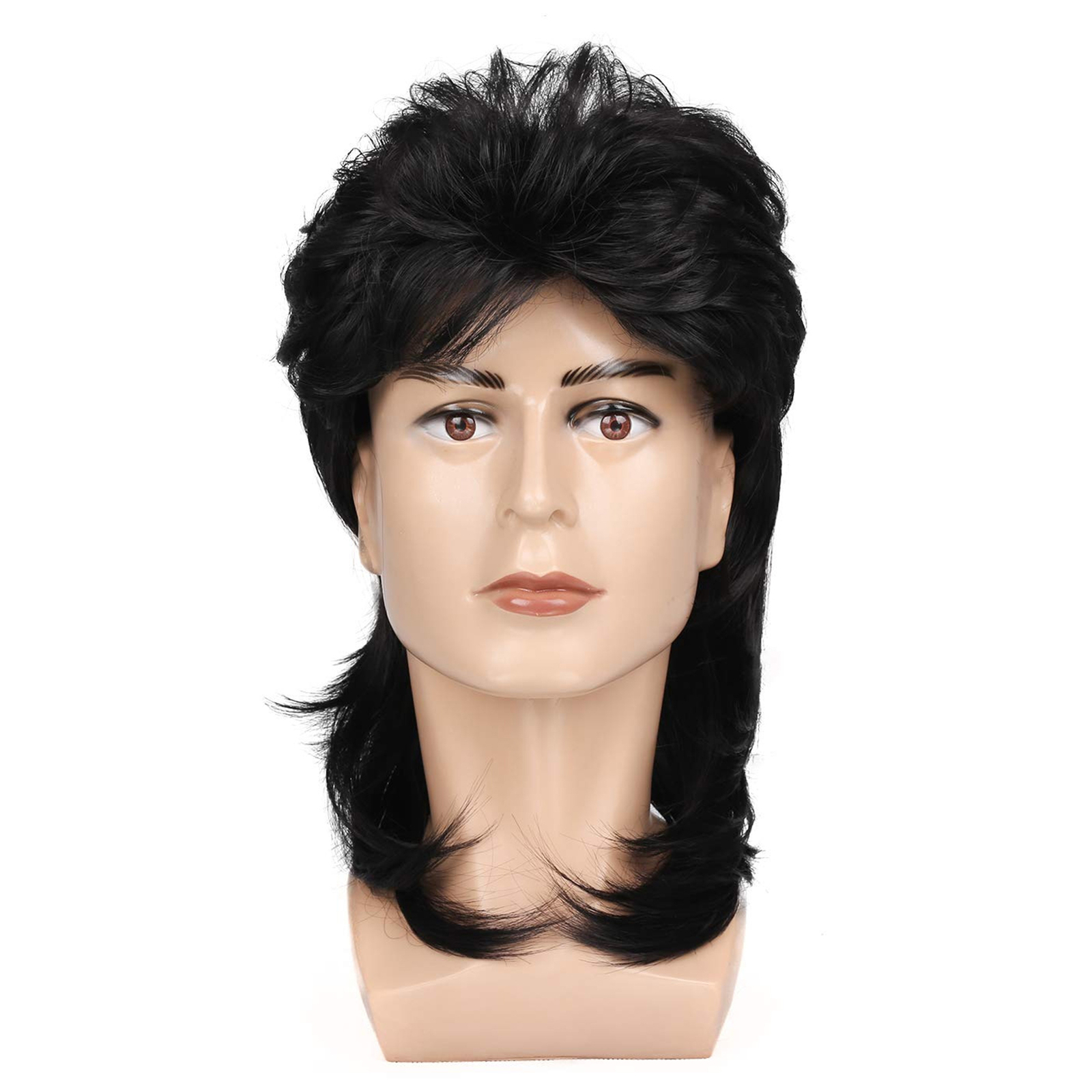 Mullet Wig Hair Costume Party Dress Up 70s 80s Aussie Bogan Rock ...