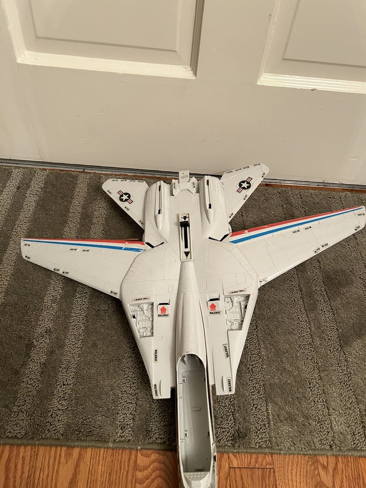GI Joe 1983 Sky Striker Jet - INCOMPLETE - Plane Shell Only As Is See ...