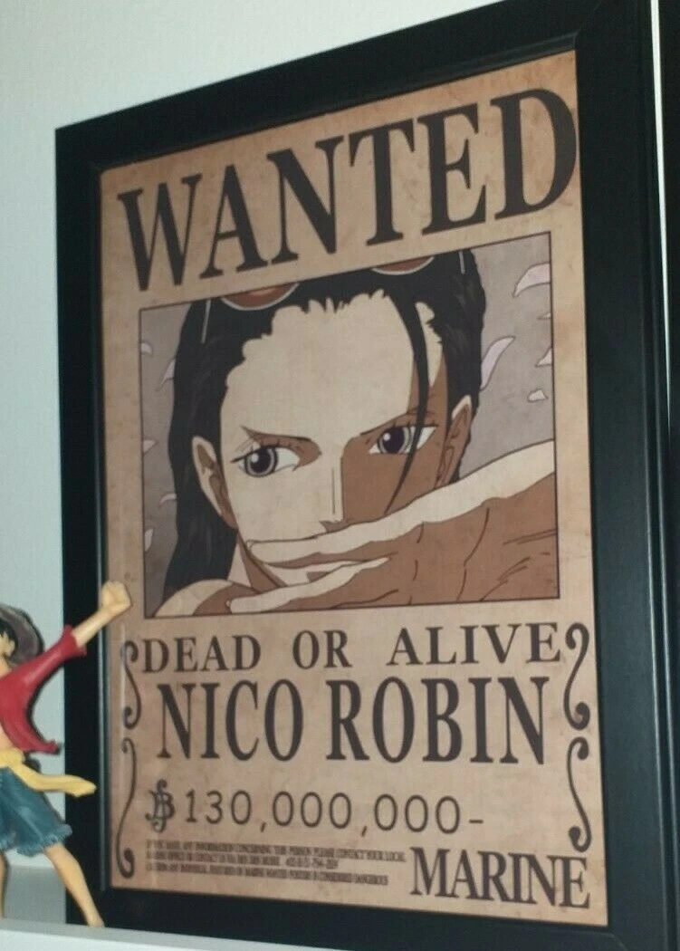 Nico Robin Wanted Poster