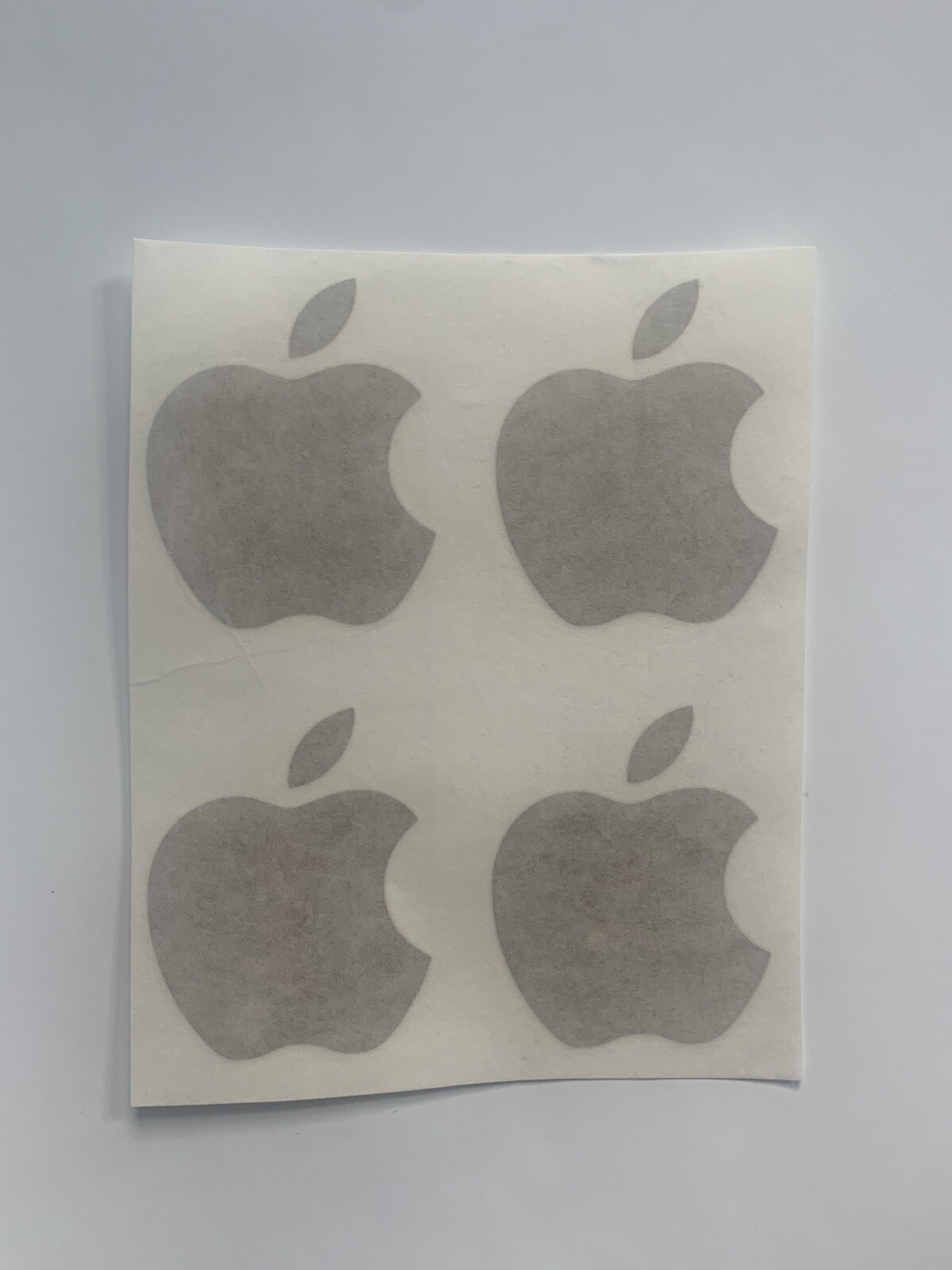 Apple Logo Stickers x4. Phones Laptops Cars Vans Trucks Bikes | eBay