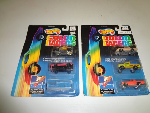 1987 Hot Wheels Color Racers 3-Pack. Porsche, Ferrari, VW, etc. | eBay