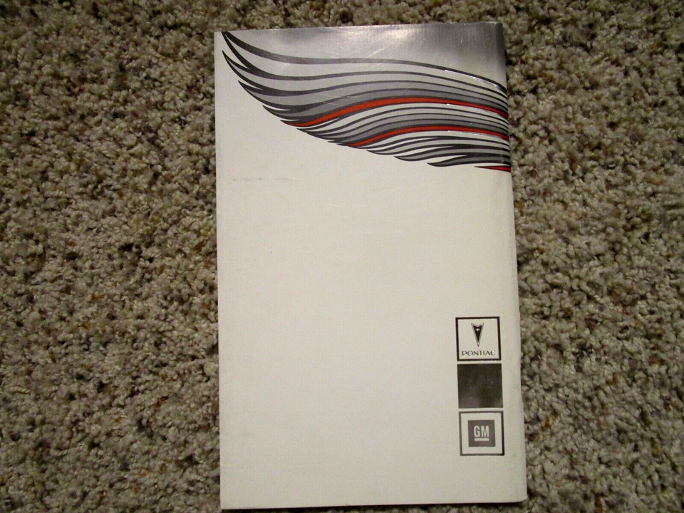 1980 Trans Am Factory GM Original Owners Manual 10012253 First Edition ...