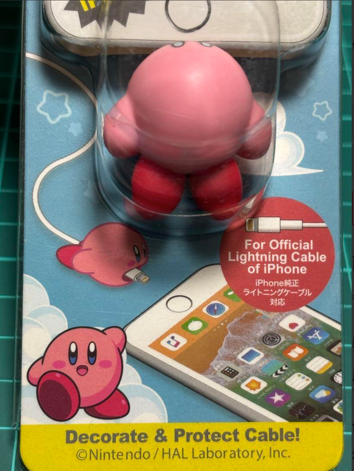 CABLE BITE Kirby's Dream Land Kirby A iPhone Accessories Star mascot | eBay