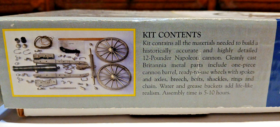 Guns of History American Civil War Cannon Model Kit Combo Pack | eBay