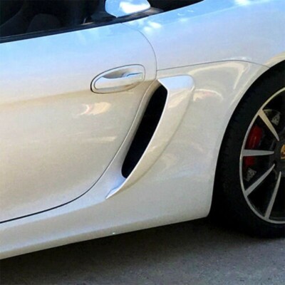 Fit For Porsche 981 GT4 Boxster Cayman GTS Side Air Intakes Vents ...