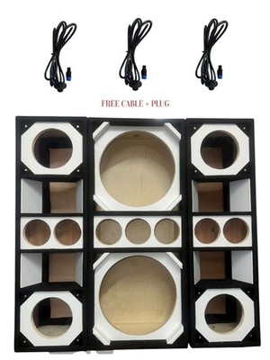 CHUCHERO FOR SPEAKER 12" 2 DRIVER 2T 2LA BOX BRAZILIAN STYLE FREE CABLE ...