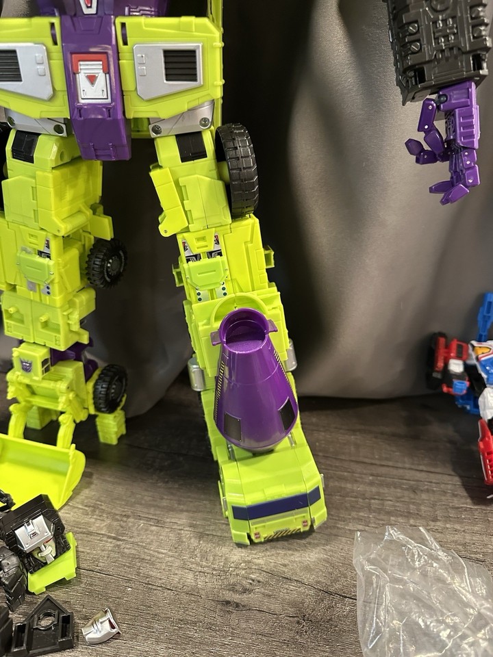 Transformers Combiner Wars DEVASTATOR with DNA Design DK-01 Upgrade Kit ...