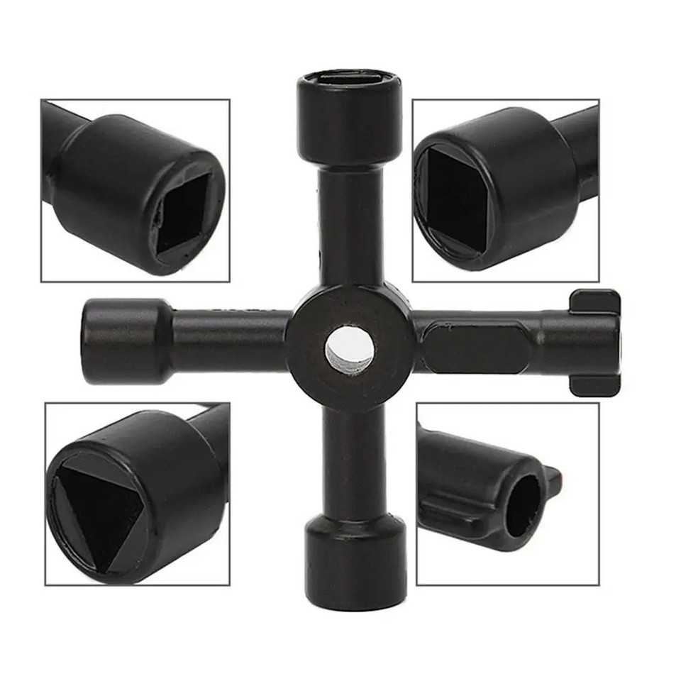 4 in 1 Meter Box Key Gas Key Utility Key for Electric Cabinet Opening ...