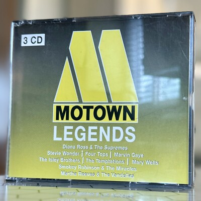 Motown Legends 3 CD Set 2004 Timeless Music Diana Ross, Four Tops ...