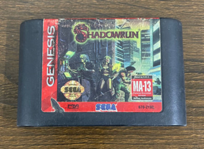 Shadowrun (Sega Genesis, 1994) 10086013528 | eBay