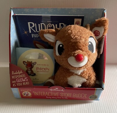 Hallmark Rudolph The Red Nosed Reindeer Read Along Interactive Story ...