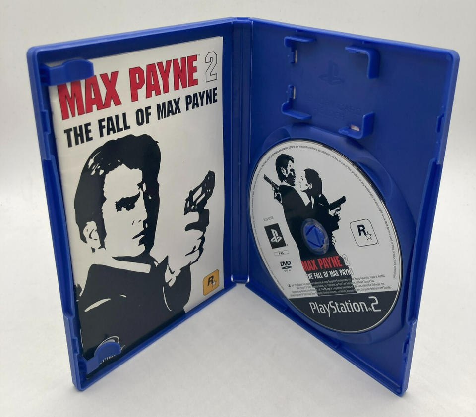 Max Payne 2 The Fall Of PS2 Sony PlayStation 2 Pal Eng Game Full | eBay