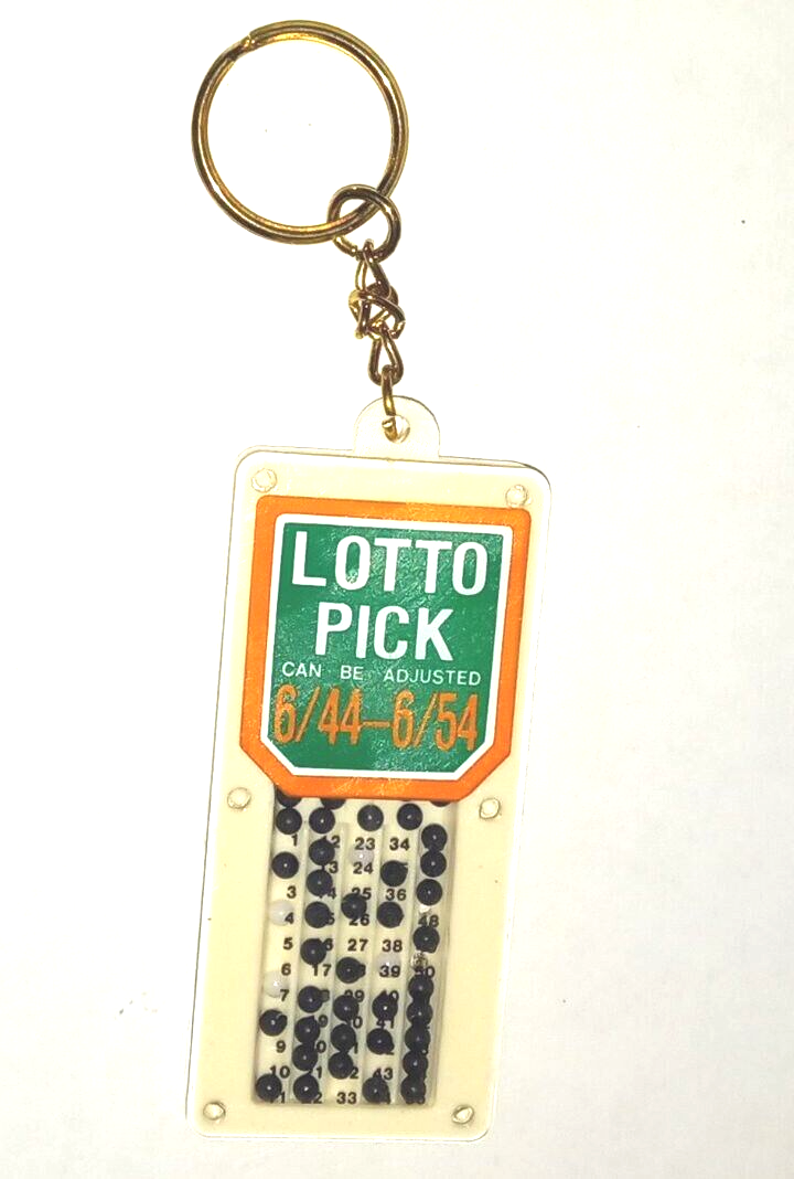 New Lottery Lotto Random Number Picker Keyring Novelty Stocking Filler ...