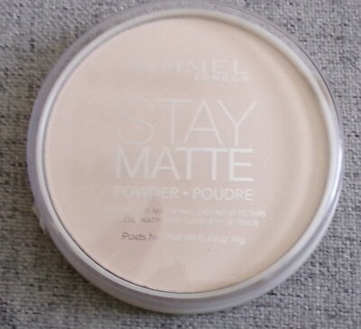 Rimmel Stay Matte Powder-Transparent 001 *NEW* | eBay