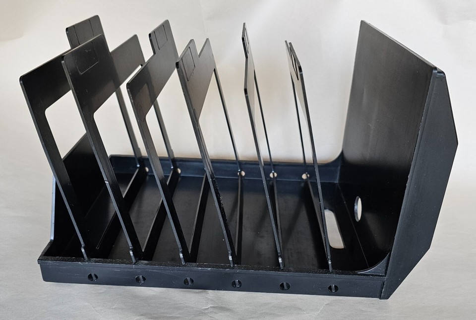 Two Vintage Computermate 75 Floppy Disc Drawers, Storage, AlS Industry ...