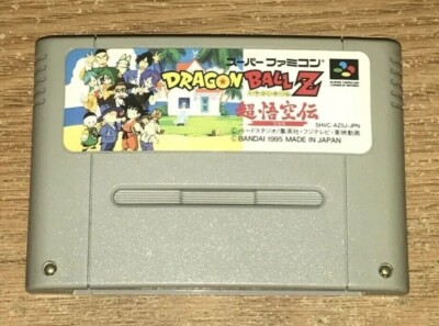 Super Famicom Dragon Ball Z Super GokuDen Japan Video Game US Seller ...