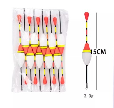 3g 5pcs Fishing Waggler Floats Wide Tip Coarse Carp Match Fishing | eBay UK