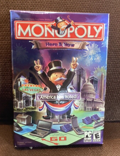 Monopoly Here & Now by Encore Software Hasbro New Sealed N 705381111801 ...