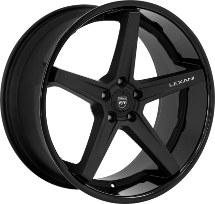 20 inch 20x9 Lexani SAVAGE Gloss Black wheels rims 5x5 5x127 +40 | eBay
