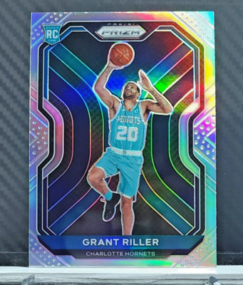Grant Riller 2020-21 Prizm SILVER SP ROOKIE #295 - Hornets RC | eBay