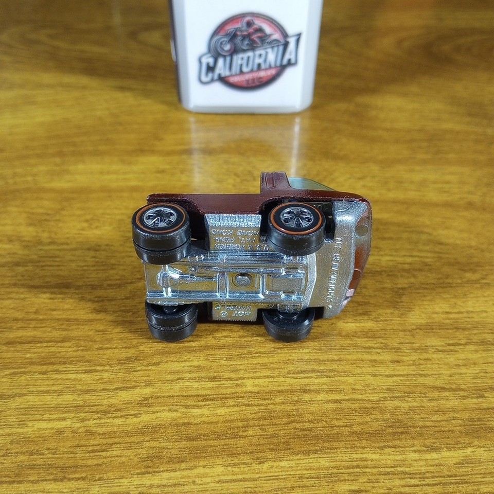 Hot Wheels Vintage Redline Fire Engine Racer Rig Cab Red Hong Kong 1970 ...