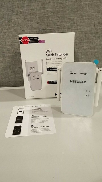 NETGEAR EX6100 Dual Band Gigabit Ac750 Wi-fi Range Extender for sale ...