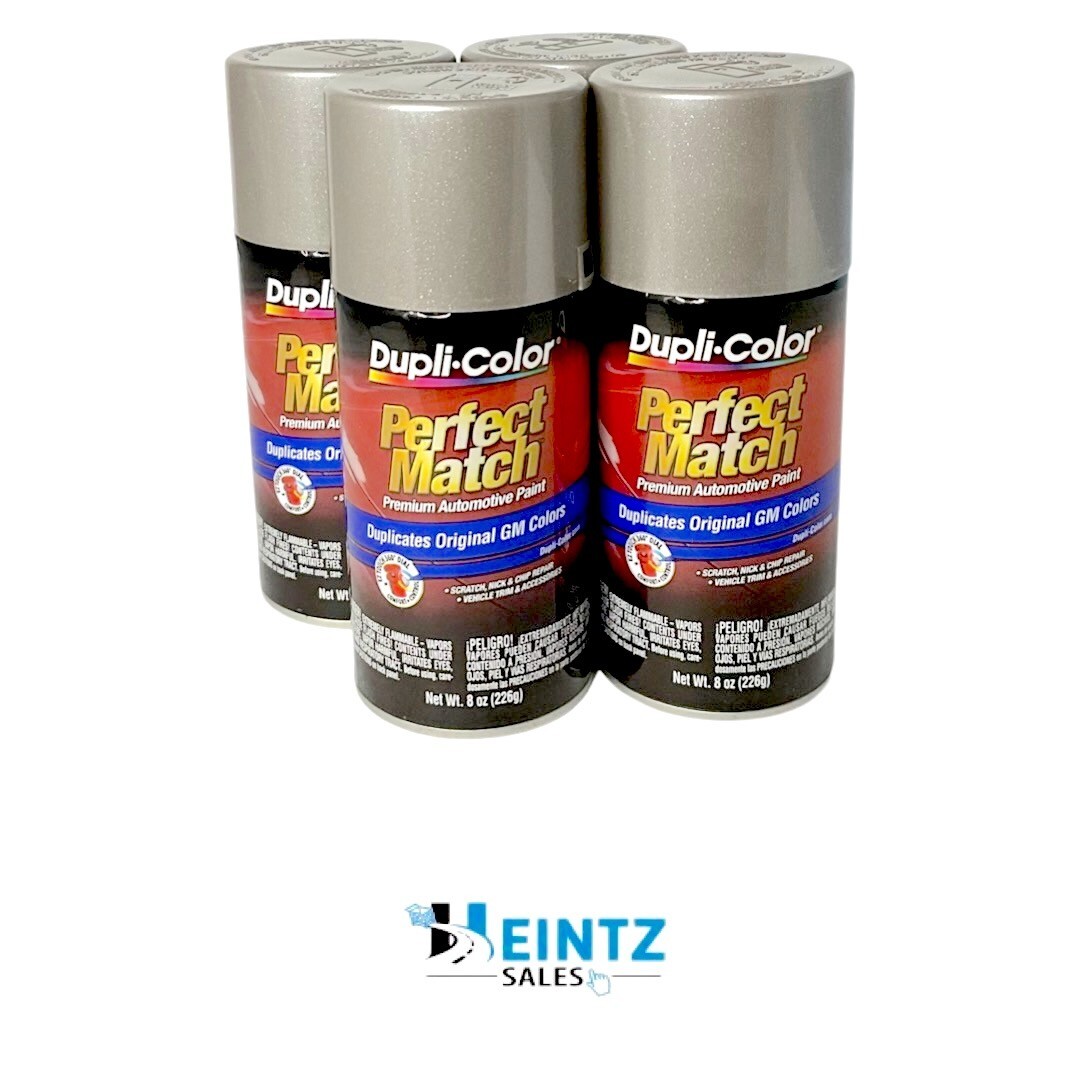 Duplicolor BGM0490 Perfect Match GM Pewter Metallic 8 oz Aerosol WA382E ...