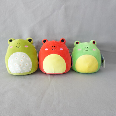 Squishmallow Frogs Lot Bundle of 3 Wendy Obu Plush Orig Tags | eBay