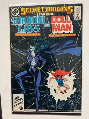 Secret Origins Comic Book #8 by DC Comics - Shadow Lass & Doll Man ...