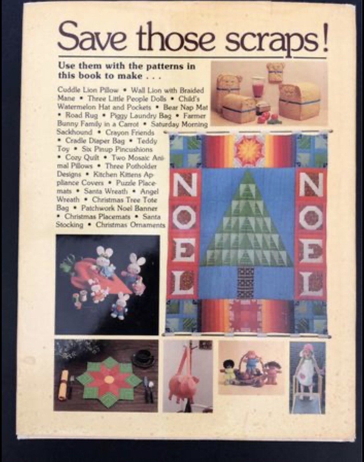 More Scrap Savers Stitchery Farm Journal Craft Book 1981 HC DJ | eBay