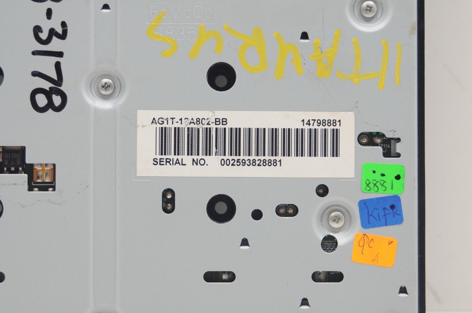 2010-2012 Ford Taurus AG1T-18A802-BB OEM Radio Face Climate Control ...