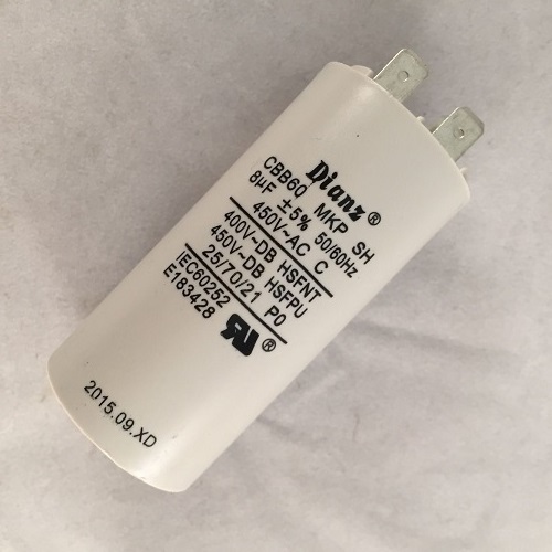 10 x DIANZ CBB60 MOTOR RUN CAPACITOR WITHOUT BOLT 8uf 450VAC 50HZ | eBay