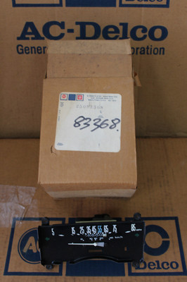 NOS ACDelco GM Speedometer Odometer Cluster Gauge 25083368 1986-88 ...