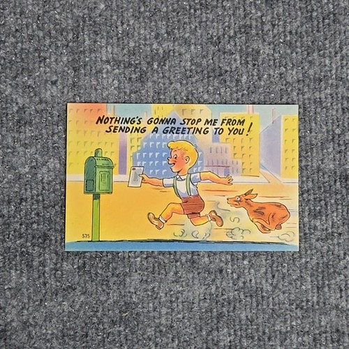 Nothing Gonna Stop Me From Sending A Greeting To You c1930 Vintage ...