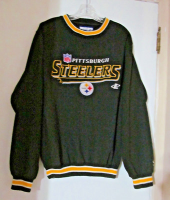 Pittsburgh Steelers Knit Sweater NFL Team Apparel Sz Medium Pro Line | eBay