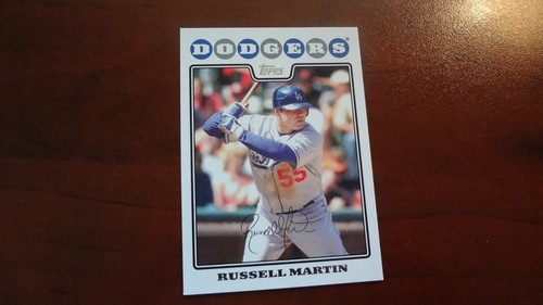 2008 TOPPS # 190 RUSSELL MARTIN baseball card | eBay