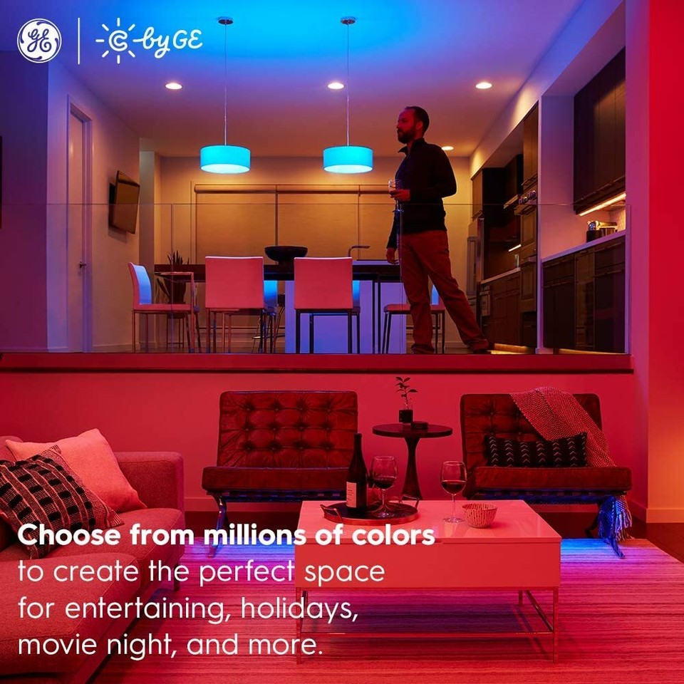 Smart LED Bulb Full Color Changing Bulb App Control Works Google Home ...