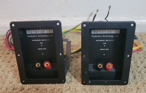 Definitive Technology Crossovers / Pair / BP6 / Excellent Condition | eBay