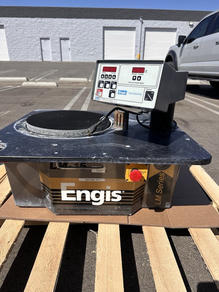 2 Engis LM-15 Hyprez Grinding Lapping Polishing Machines | eBay
