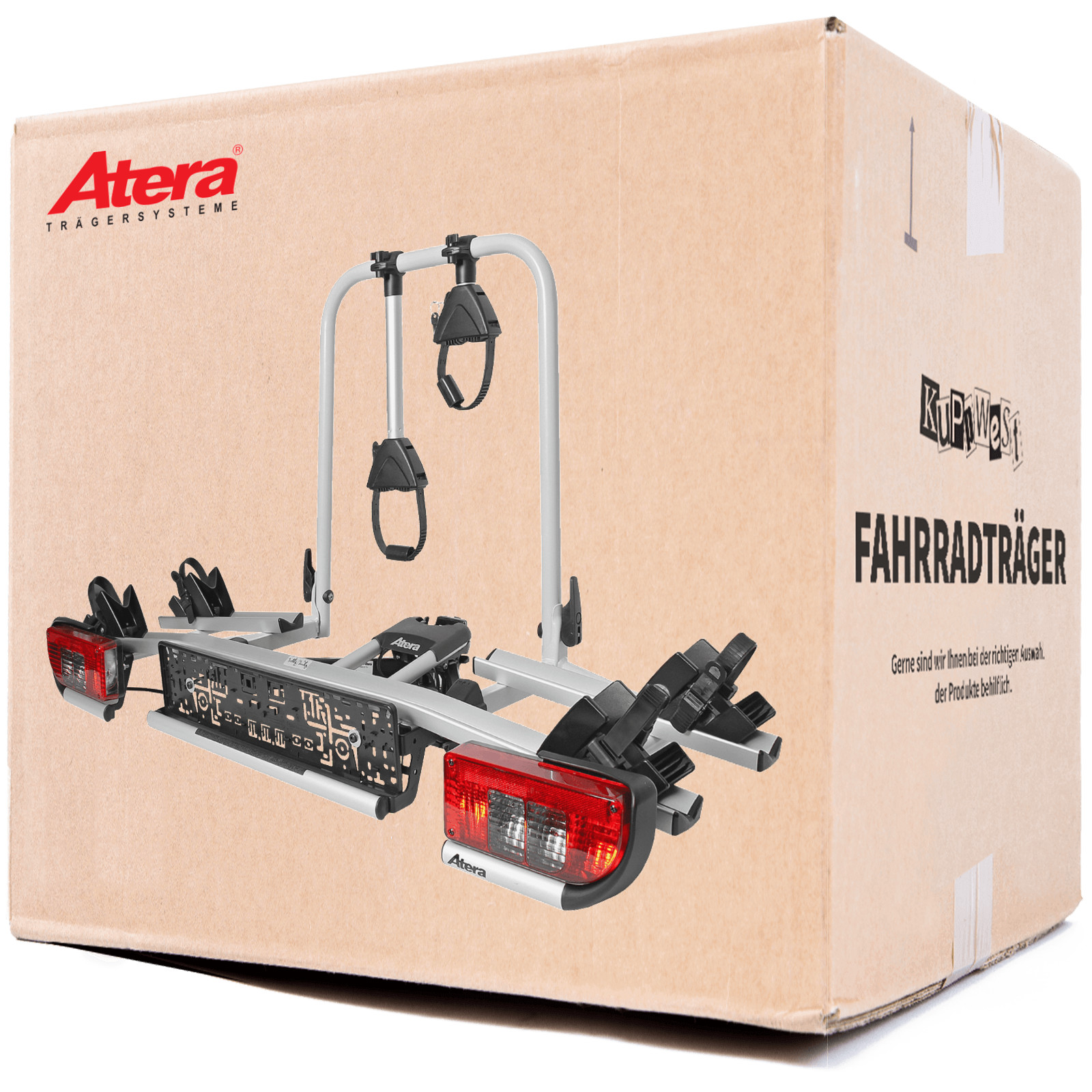 Atera Strada E-Bike XL Fahrradträger für 2 Fahrräder auf die ...