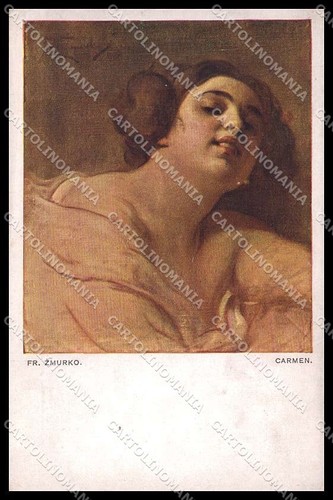 Illustratori Artist Signed Zmurko Lady Carmen serie 294 cartolina ZG8102 | eBay