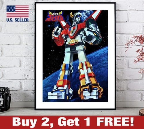 Beast King Golion Voltron Poster 18" x 24" Print Classic Retro 80s Wall Art 3 | eBay