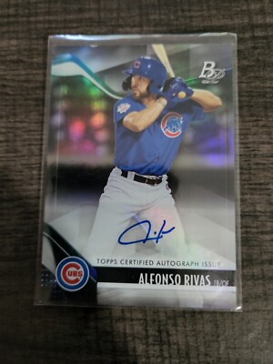 2021 Bowman Platinum Alfonso Rivas Rookie Auto #TOP-93: Chicago Cubs | eBay