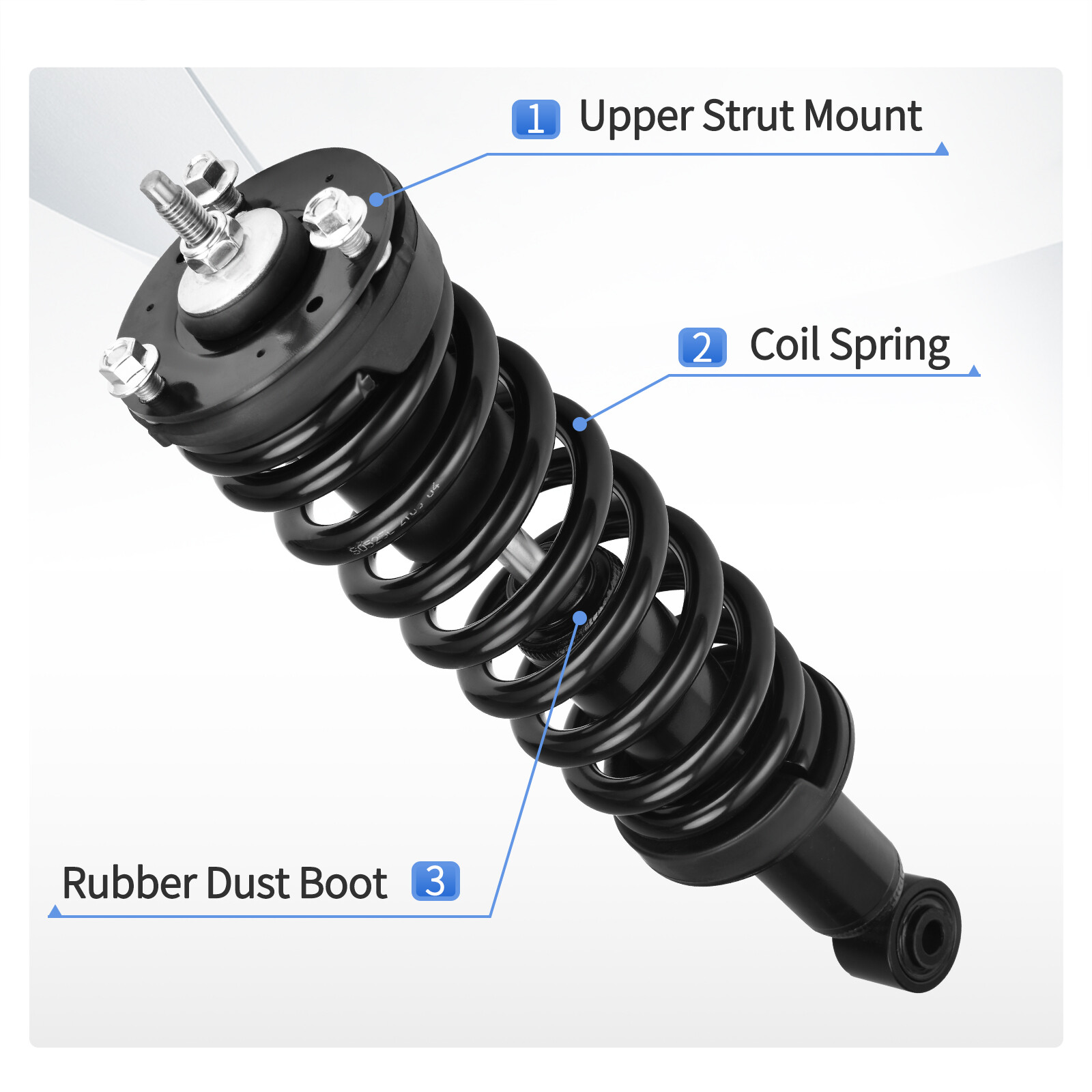 4Pcs Front + Rear Struts Shocks Absorber For 2004-2012 Chevy Colorado ...