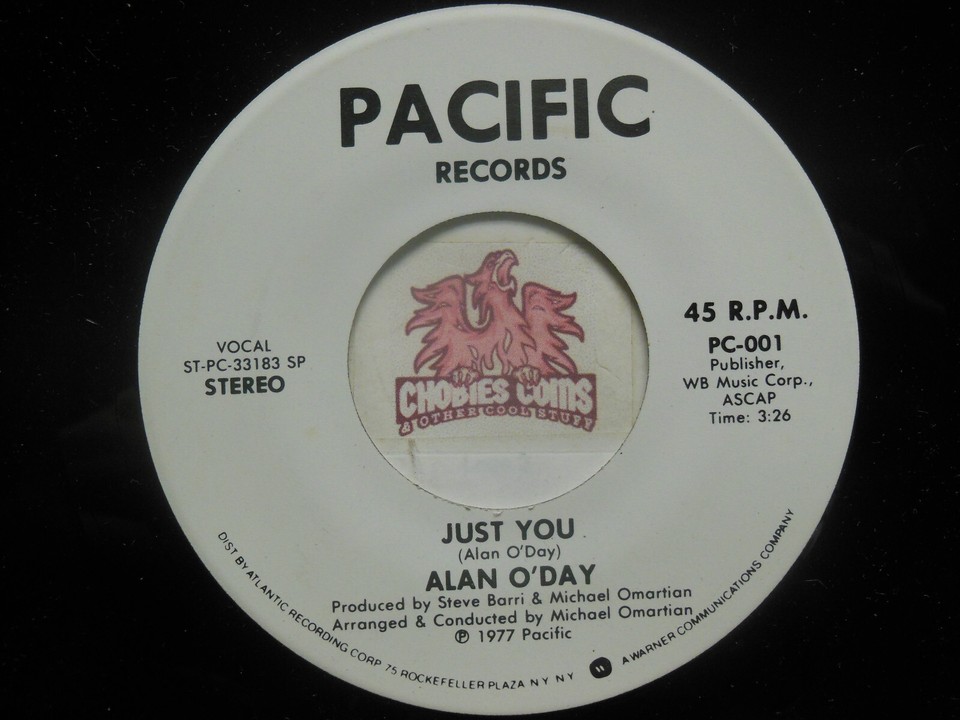 Alan O'Day – Undercover Angel / Just You, 45 RPM EX (13I) | eBay