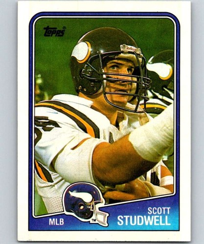 1988 Topps #158 Scott Studwell RC Rookie Minnesota Vikings Football ...