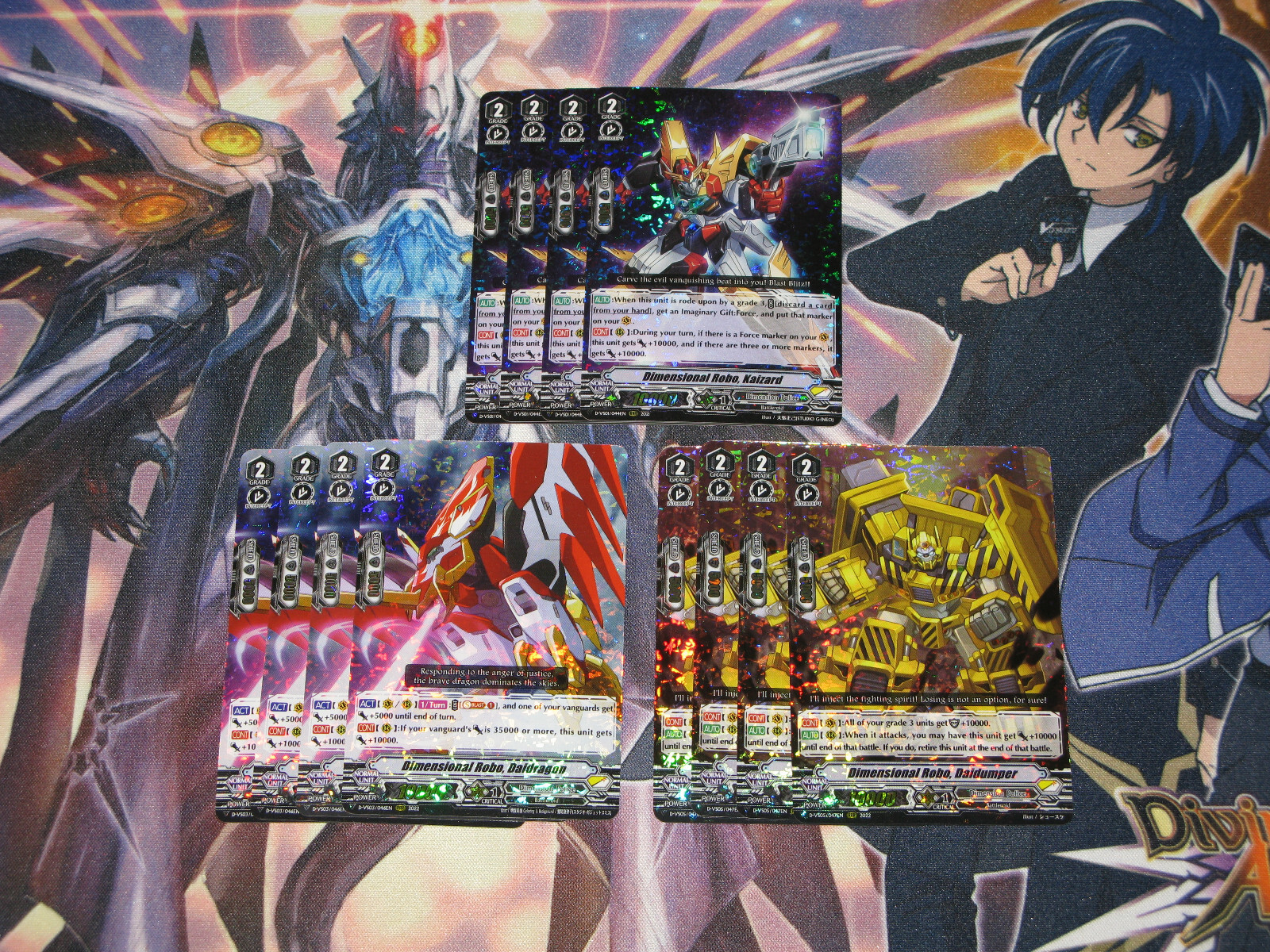 Cardfight Vanguard Dimension Polizei Dimension Robo V Premium Deck Lot Cardfight Vanguard Dimension Polizei Dimension Robo V Premium Deck Lot