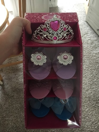 Childrens Girls Deluxe Ice Princess Dress up Accessory Set Blue 3 for ...