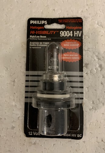 9004 (HV) Hi-Visibility ~ Philips ~ Headlight Light Bulb🔥👀NOS🔥FAST SHIP ...